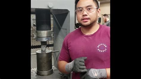 Western Technologies On Linkedin Compression Testing On Concrete Cores