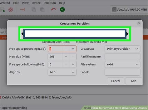 How To Format A Hard Drive Using Ubuntu With Pictures WikiHow