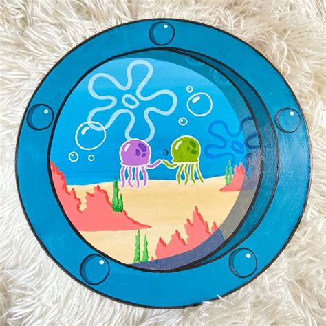 Spongebob Window 🫧🪸 I 2024 Papir