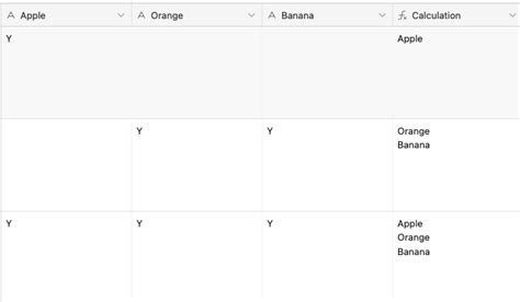 Return Multiple Values From All Columns Which Meet Criteria Airtable Community