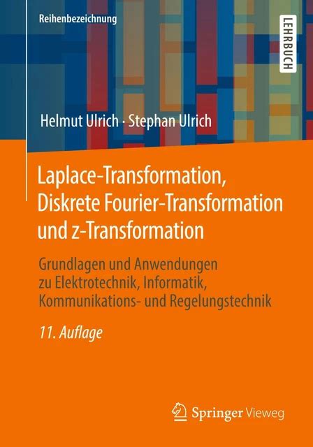 Laplace Transformation Diskrete Fourier Transformation Und Z Transformation X Eur 3999