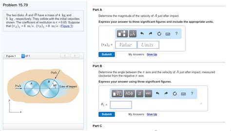 solved the two disks a and b have a mass of 4 kg and 5 kg
