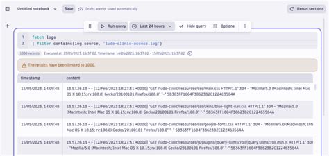 Log Forensics With Dynatrace Grail Finding Malicious Activity
