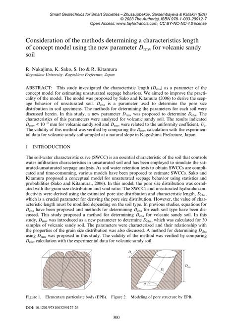 pdf consideration of the methods determining a characteristics length