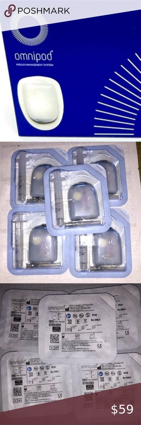 Omnipod Of 5 Expired On 10212021 No Box But Sealed Omnipod Seal 21st