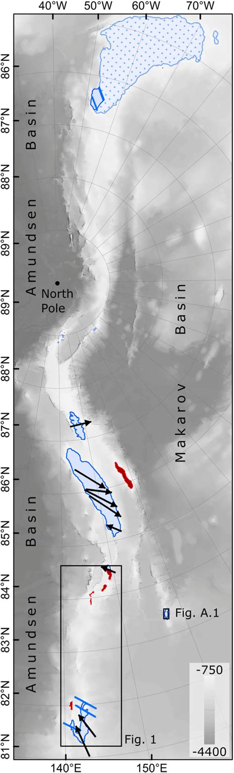 Sediment Echosounder Profiles Around Core Positions And Preliminary Age