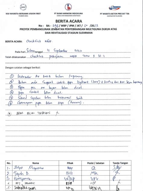 Ba 293 Checklist Mep Lt 2 Zona 3 Pdf