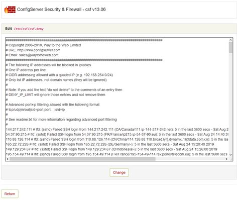 Blocking Ip Addresses In Interworx Web Panel Liquid Web