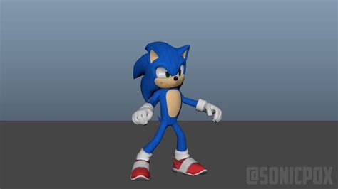 Sonic Mania Model Rig Animation Autodesk Maya Rig Ani