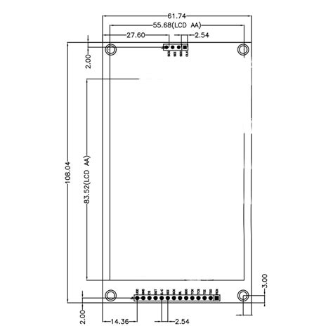 Mua Bewinner 4 Inch Spi Tft Lcd Display Module Ili9488 Driver 14pin