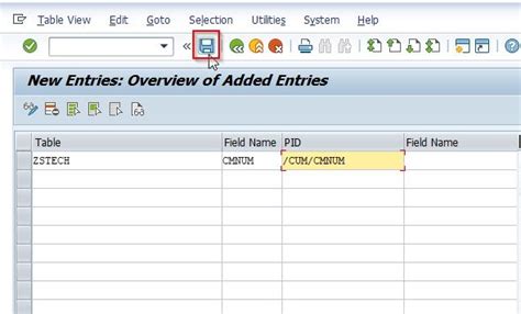 How To Define Key Fields In SAP