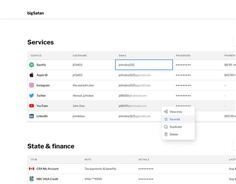 Password Manager Ui Behance