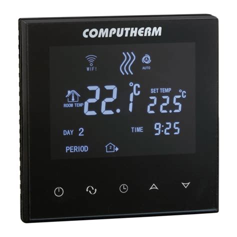 Computherm E Series Instruction Manual Pdf Download Manualslib