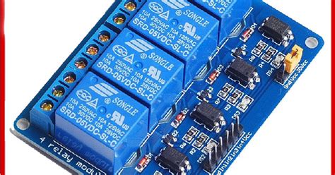 2pcs Four Path Relay Module Opto Coupler Isolation From Exlene On Tindie