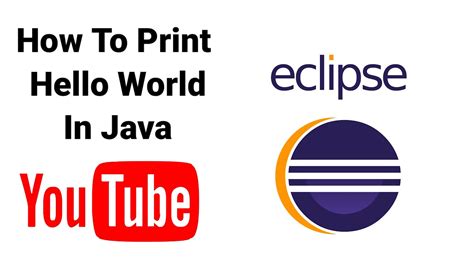 How To Print Hello World How To Compile And Run Java Program Youtube
