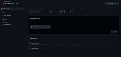 运行时间超过 360 分钟 · Issue 8 · Gamernotitle Mhyy · Github