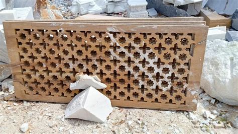 Brown Rectangular Sandstone Jaali Thickness 2inch At ₹ 1400 Sq Ft In Nagaur