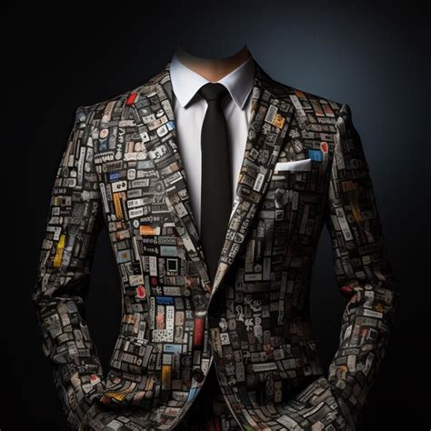 Premium Ai Image Illustration Of Full Size View Of A Suit Suit Made