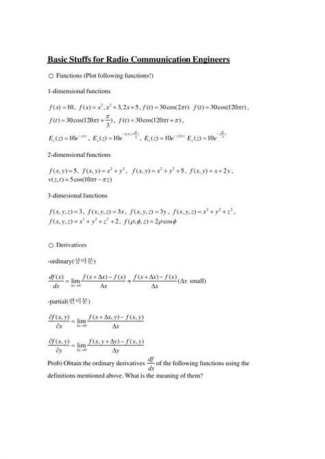 Pdf Fundamentals For Radio Engineers Dokumentips
