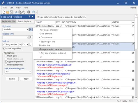 utilities examples codejock