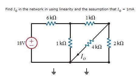 Solved Find I In The Network In Using Linearity And The Chegg
