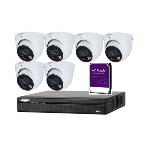 Dahua Ai Active Deterrence Smd 4 0 Tioc Camera Version 3 0 Kit 6 X 6 Cctvmasters Com Au