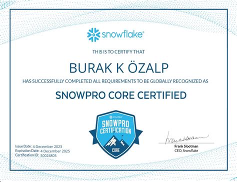 burak kaan Özalp on linkedin snowflake snowprocore cloudcomputing