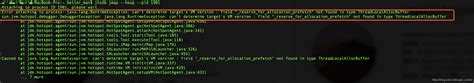 Mac 下 Jhsdb Jmap Heap Pid 进程号 报错： Error Attaching To