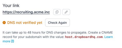 Custom Domain Dropboard Help Docs