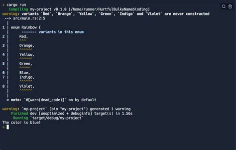 Enums And Pattern Matching In Rust
