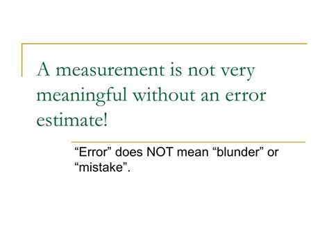 Ppt Phys 225a Lab Introduction Error Analysis And Lab Techniques Powerpoint Presentation Id