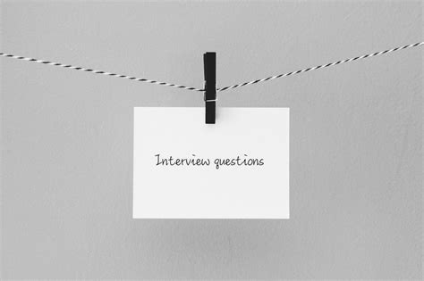 면접 지원자에게 물어봐야 하는 면접 질문 리스트 10