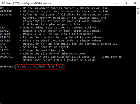 Create Partition Efi Diskpart At Austin George Blog