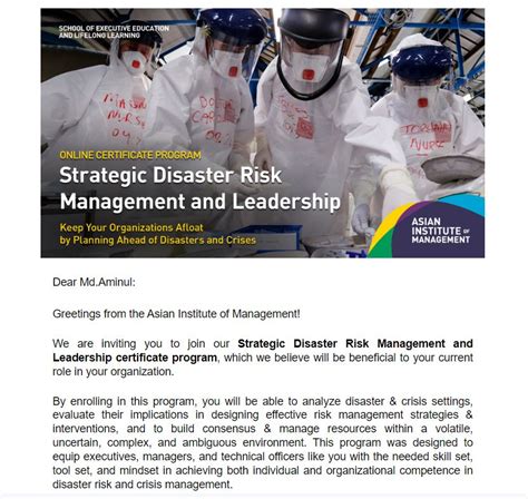 Md Aminul Haque On Linkedin Strategicdisasterriskmanagement Leadershipdevelopment