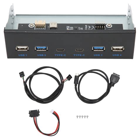 Usb31 Front Panel Header Gl3523 Chip High Speed 5gbps 6 Ports 19pin To