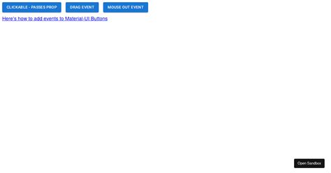 Material Ui Button Events Demo Codesandbox