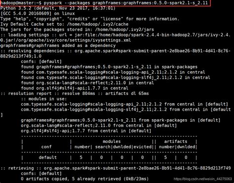 Spark Graphframes入门使用示例graphframes的基本使用 在本节中我们将使用spark Graphframes来建立