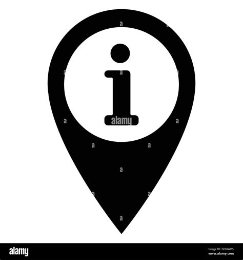map pointer with information icon map marker map pin gps location