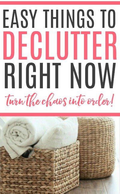 Things To Declutter Right Now Frugally Blonde