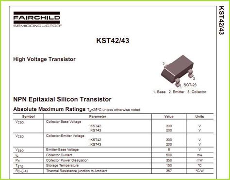 Explore Comprehensive M6 Smd Transistor Datasheets For Detailed Specifications