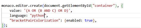Bug BracketPairColorization Broken With Custom Monarch Language Issue Microsoft