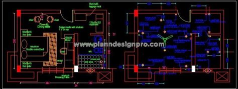 Hotel Guest Room Cad Layout Free Autocad Download