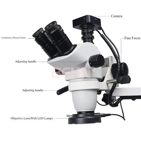 Dental Microscope With Camera 1600w Pixel Oral Dental Root Canal