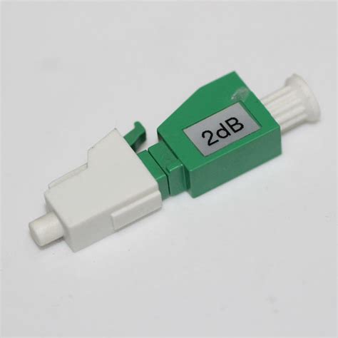 10db Lc Apc Fiber Optic Attenuator Singlemode Build Out For Catv Networks