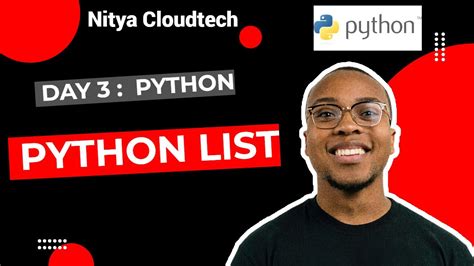 List In Python Day 3 Python List Python List From Scratch Sql