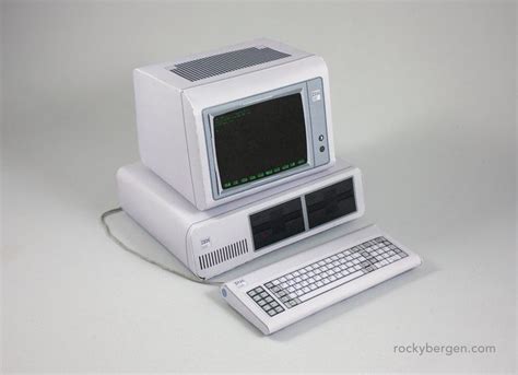 Ibm 5150 Papercraft Design — Rocky Bergen Ibm Paper Crafts