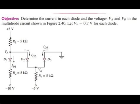 Class 1 । Diode basics and Multiple diode circuit math solve - YouTube