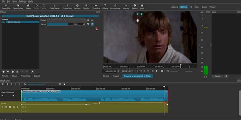 Can You Set Keyframe Adjustments In Audio Like You Can With Video Help How To Shotcut Forum