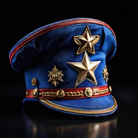Captain Hat With Cockade Premium Ai Generated Image