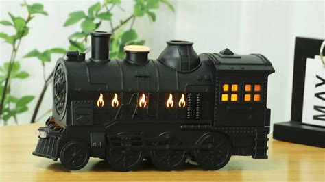 Creative Small Train Smoke Ring Ultrasonic Air Humidifier Home Bedroom